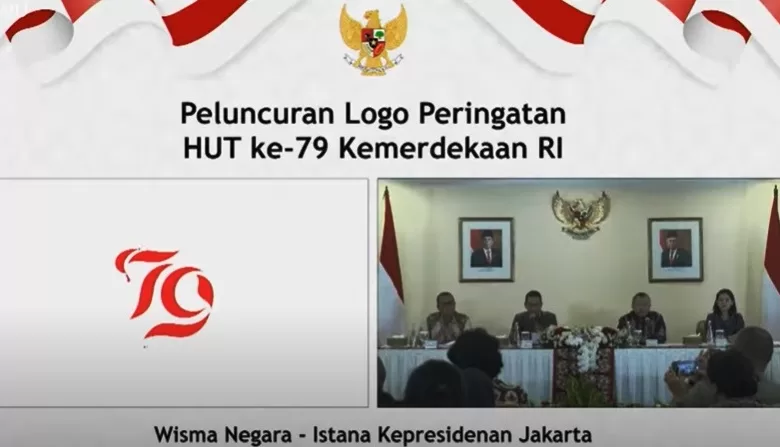 Nusantara Baru Indonesia Maju: Logo HUT ke-79 RI Resmi Diluncurkan